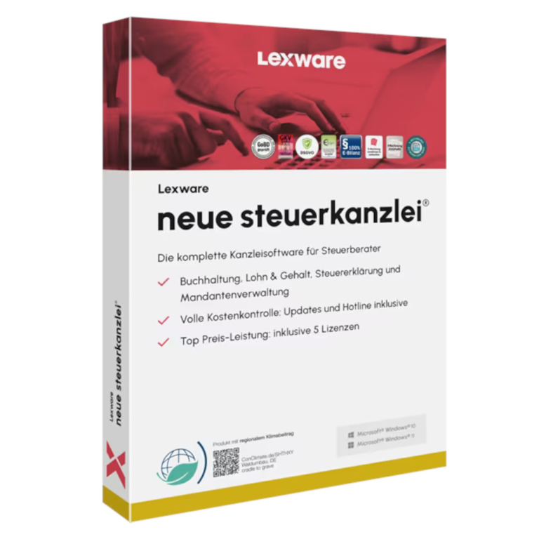 Lexware Software für Warenwirtschaft, Buchhaltung und Lohn